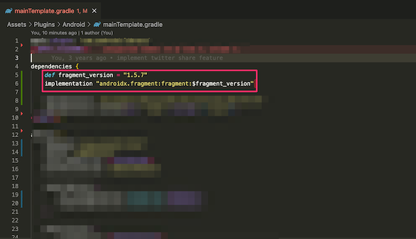 【Unity】Fragment_has_reported_version_1.0.0_as_outdatedエラーの修正方法を解説 · ベトナム在住エンジニアブログ